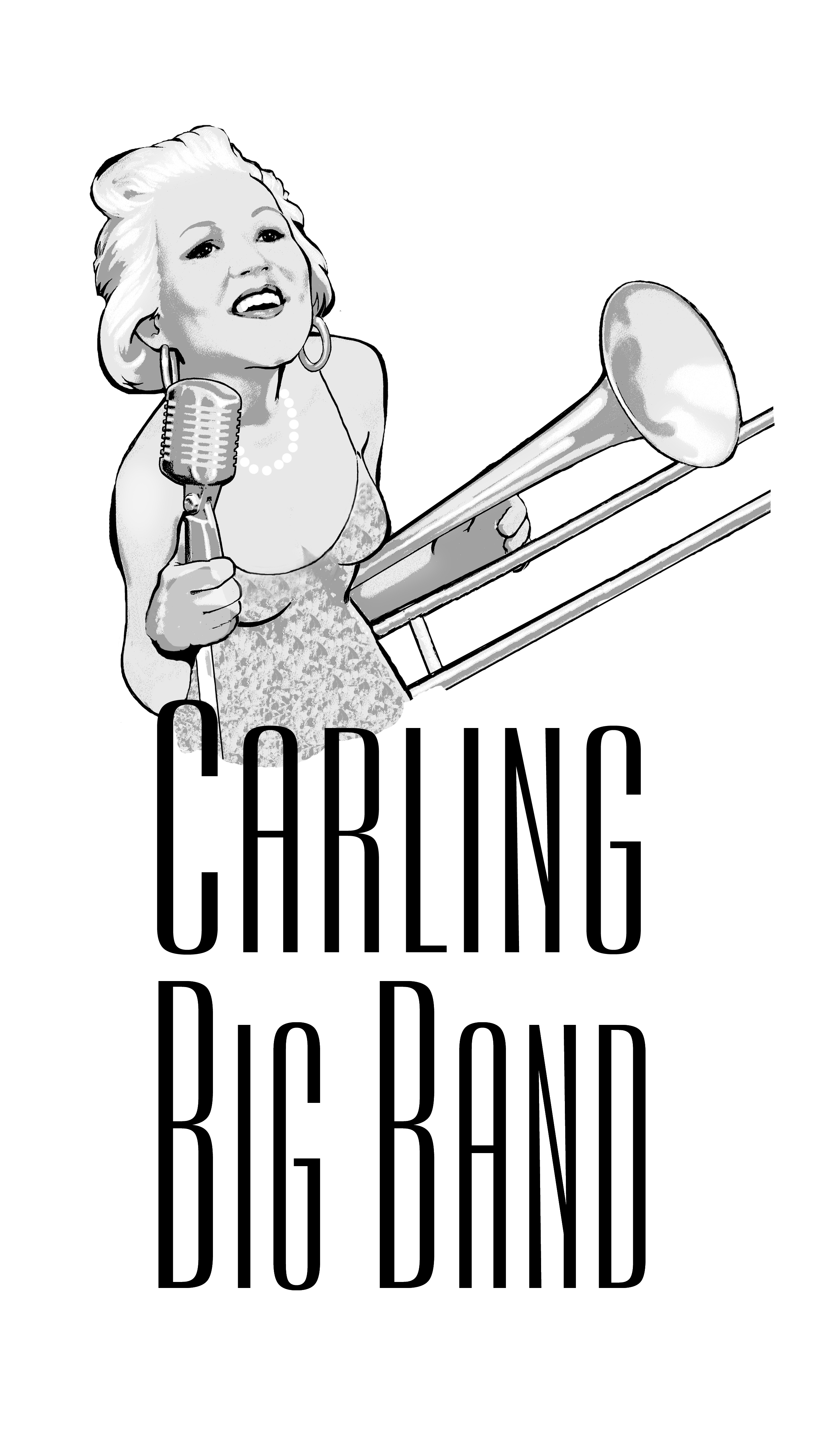 original stand Carling BigBand – GUNHILD CARLING SHOP – Signed Merch